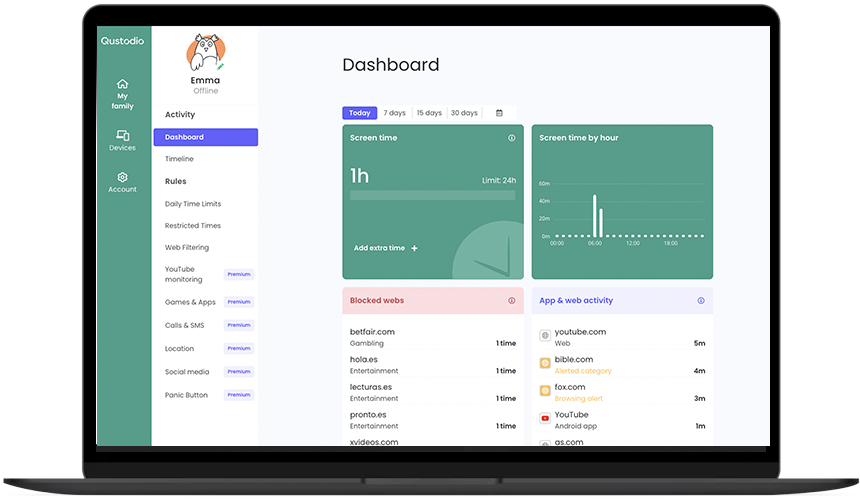 Qustodio | Solutions | Linewize